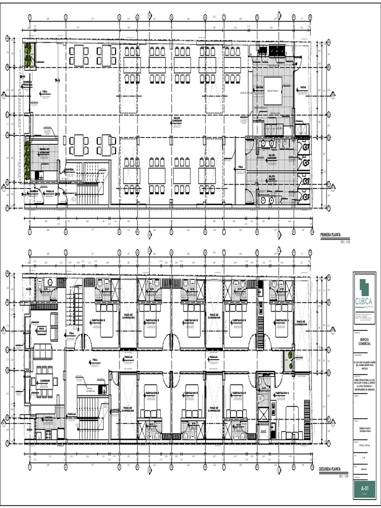 1er y 2do Nivel_edificio Comercial | PDF