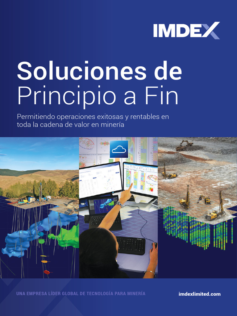 IMDEX End To End Solutions - Jan2020 - ES | PDF | Perforación | Software