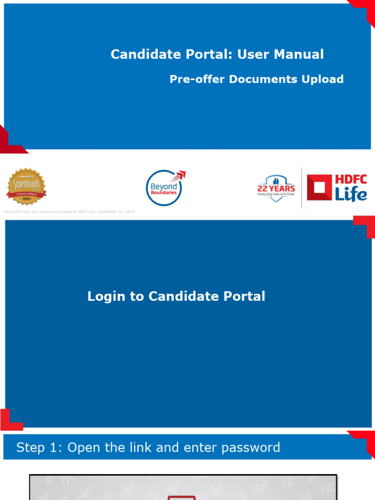 User+Manual Pre-offer+Document+Upload | PDF | Password | Cyberspace
