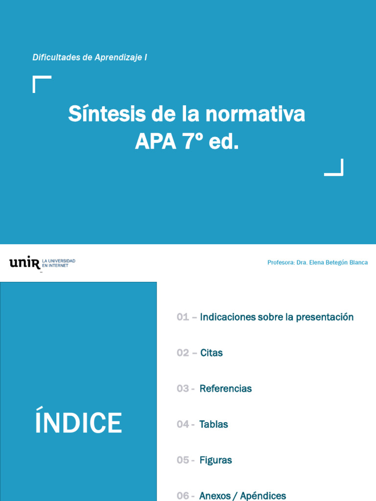 Normativa Apa | PDF | Estilo apa