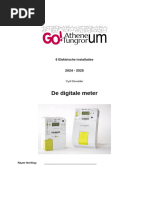 Handleiding Digitale Meter Aardgas Sagemcom | PDF