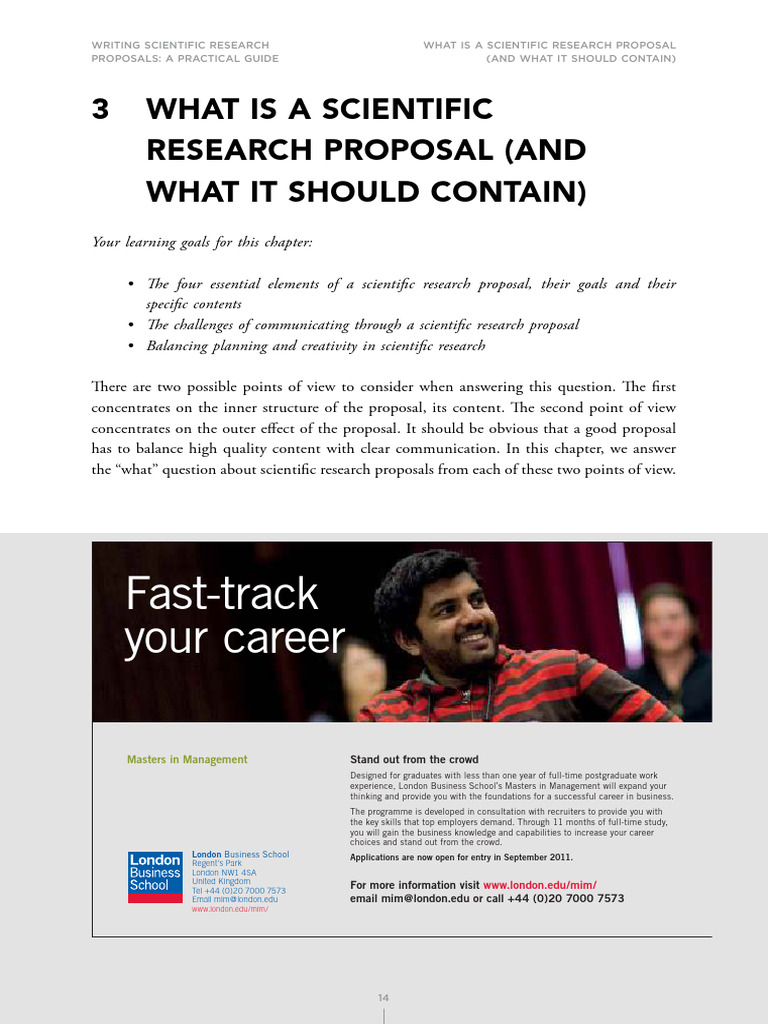 Writing Scientific Research Proposals PHC | PDF | Scientific Method ...