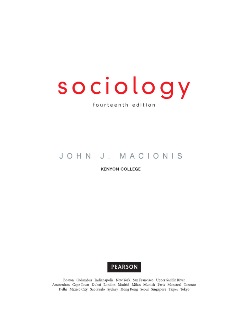 Macionis | PDF