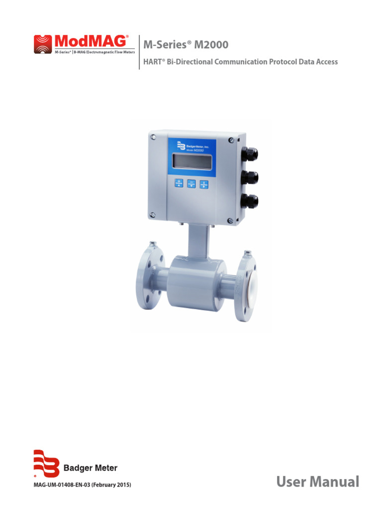 Badger m2000 Hart Manual | PDF | Parameter (Computer Programming) | Bit