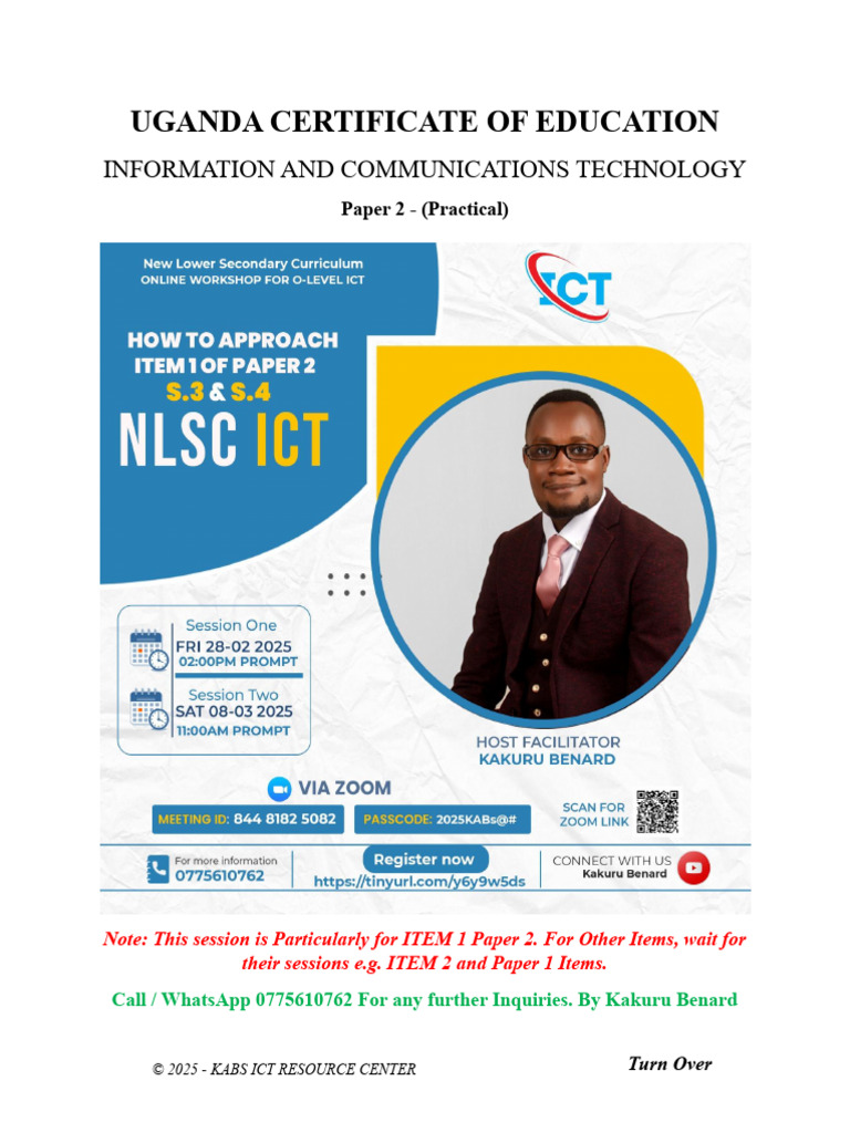 ICT Workshop: Financial Record Automation | PDF