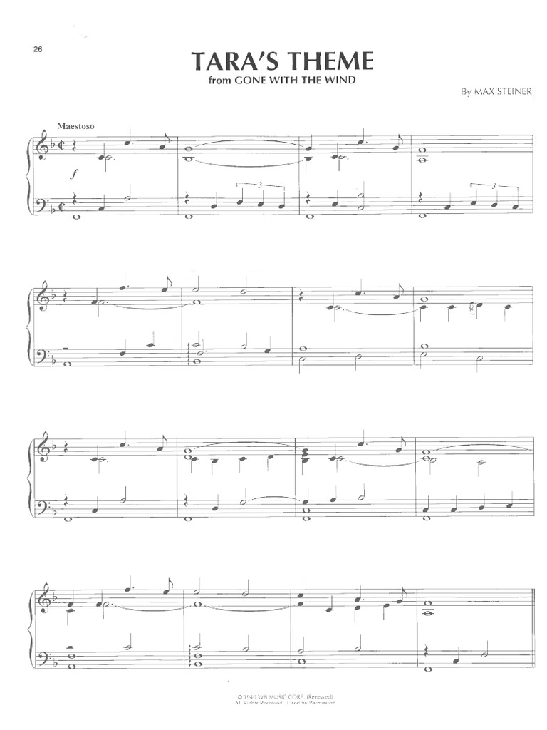 Tara's Theme | PDF