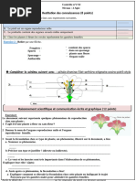 Contrôle SVT 2AC Semestre 2 avec Corrigé | PDF | Système reproducteur ...
