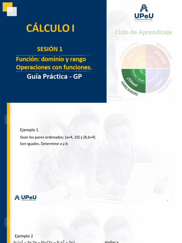 3 U1 - s1 - GP - Función Dominio y Rango - Pad7efecda | PDF