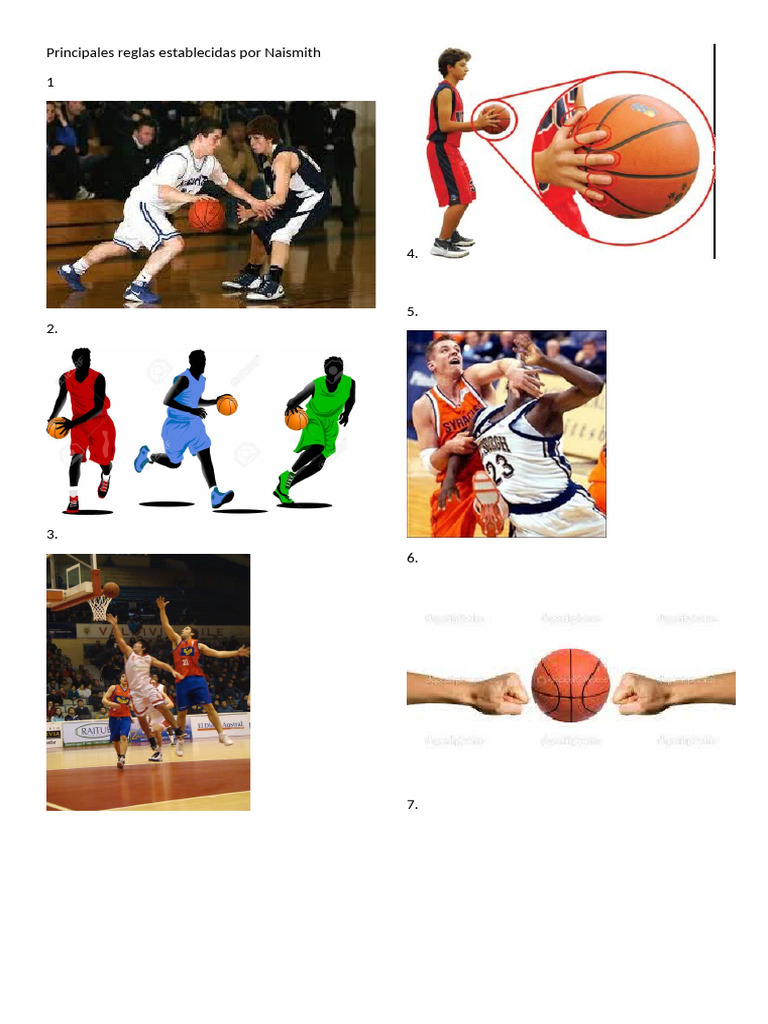 Reglas Del Baloncesto | PDF