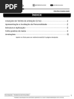 Teste de Atenção Concentrada AC | PDF | Atenção | Tempo