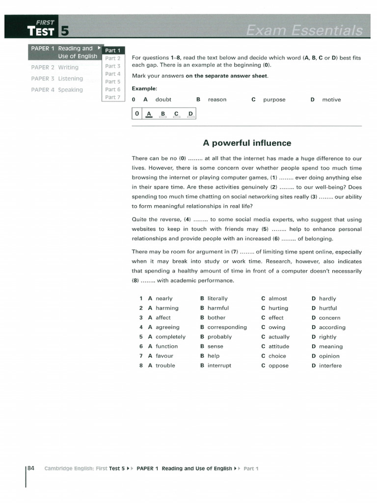 Test 5 ESS 1 | PDF