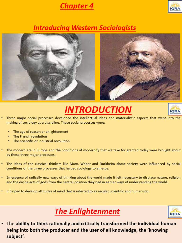 Iqra Ias Class 11 Sociology Book 2 Chapter 4 | PDF | Sociology | Émile Durkheim