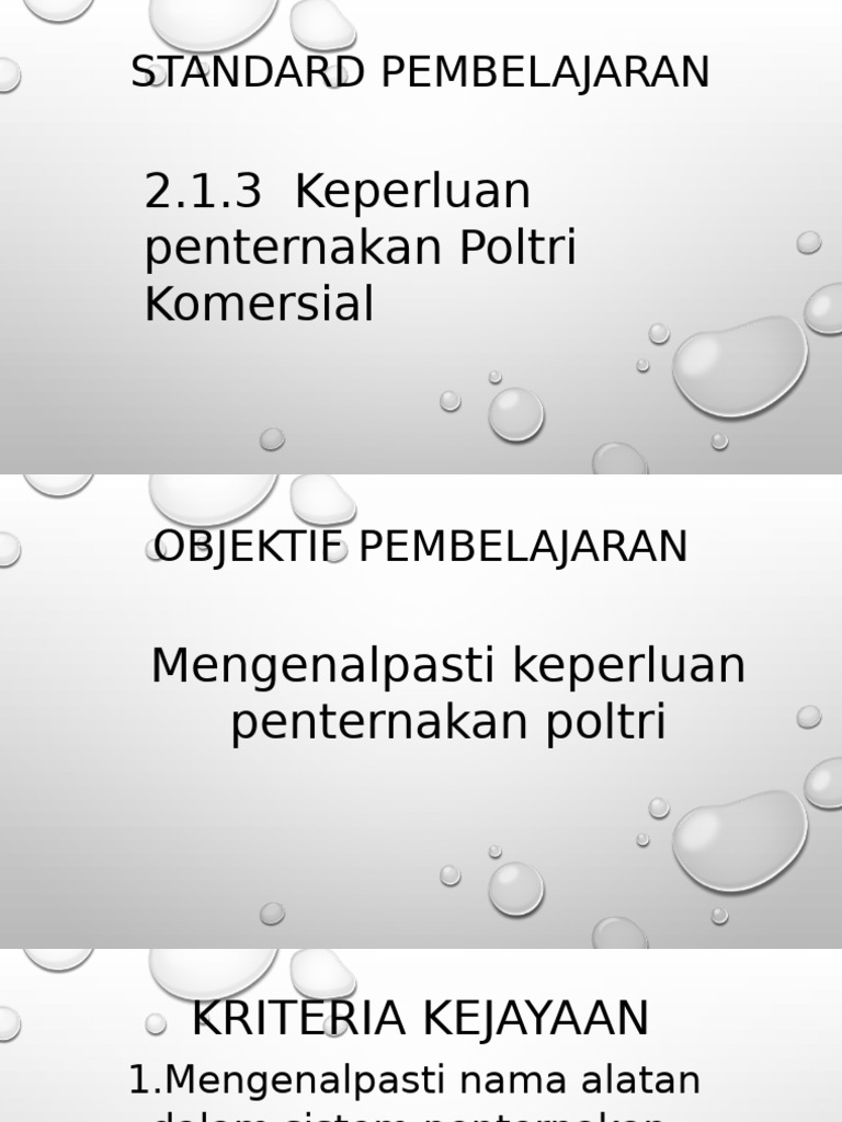 Keperluan Peralatan | PDF