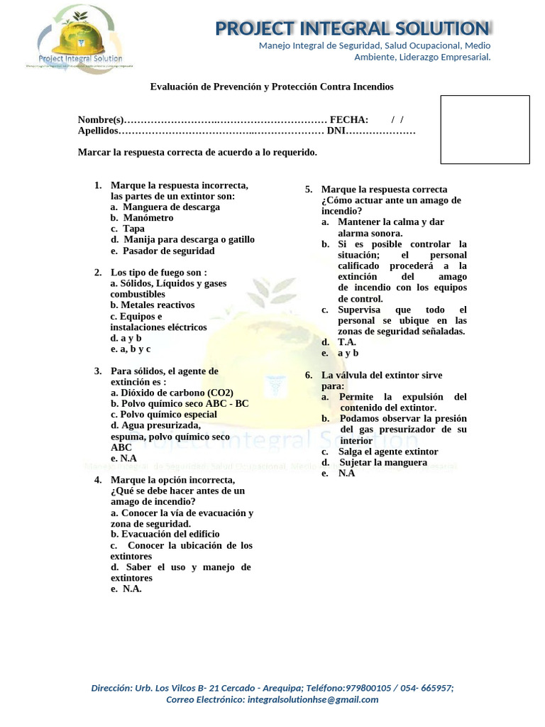 Evaluacion de Prevencion y Proteccion Contra Incendios PDF | PDF | Incendios