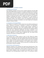 ZCC Student Fellowship Constitution | PDF | Justice | Crime & Violence