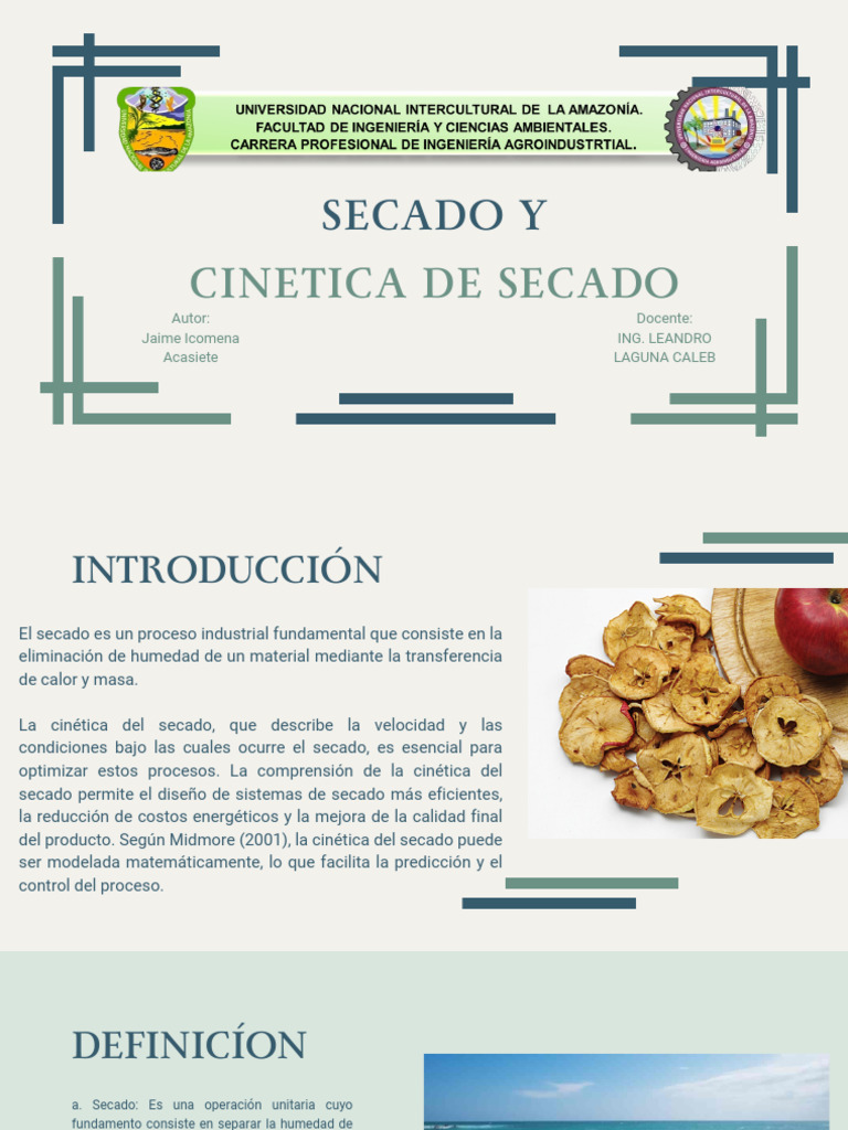 Secado | PDF | Humedad | Calor