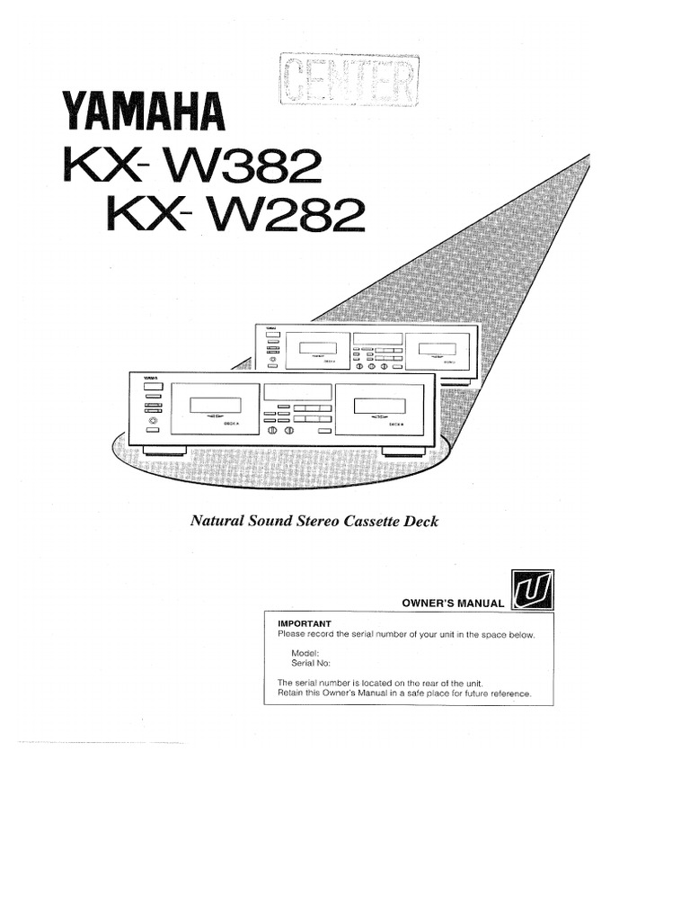 KX W282 | PDF