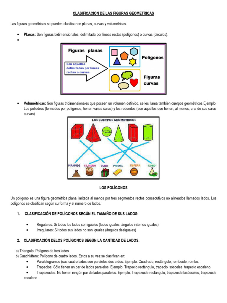 Figuras Geométricas | PDF | Rectángulo | Geometria clasica