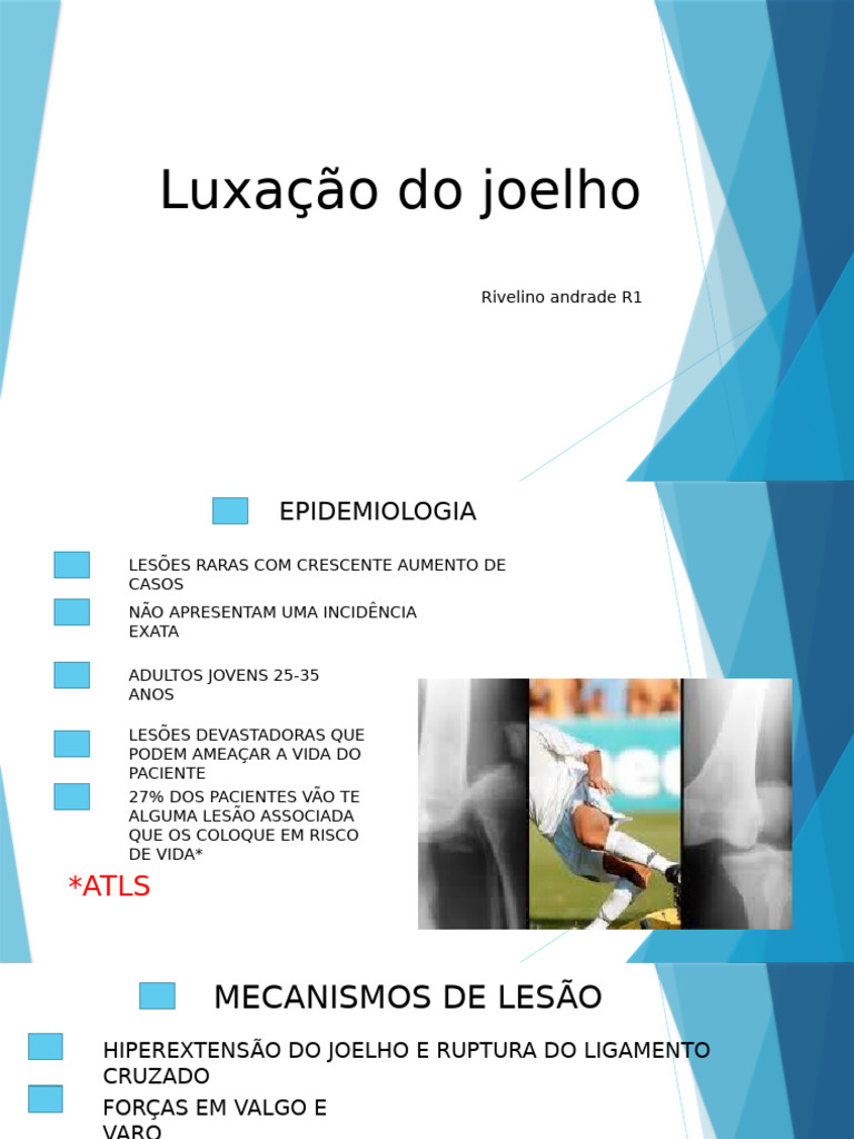 Luxação do joelho | PDF