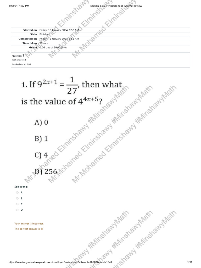 EST-PRACTICE-TEST_EST-TEST | PDF