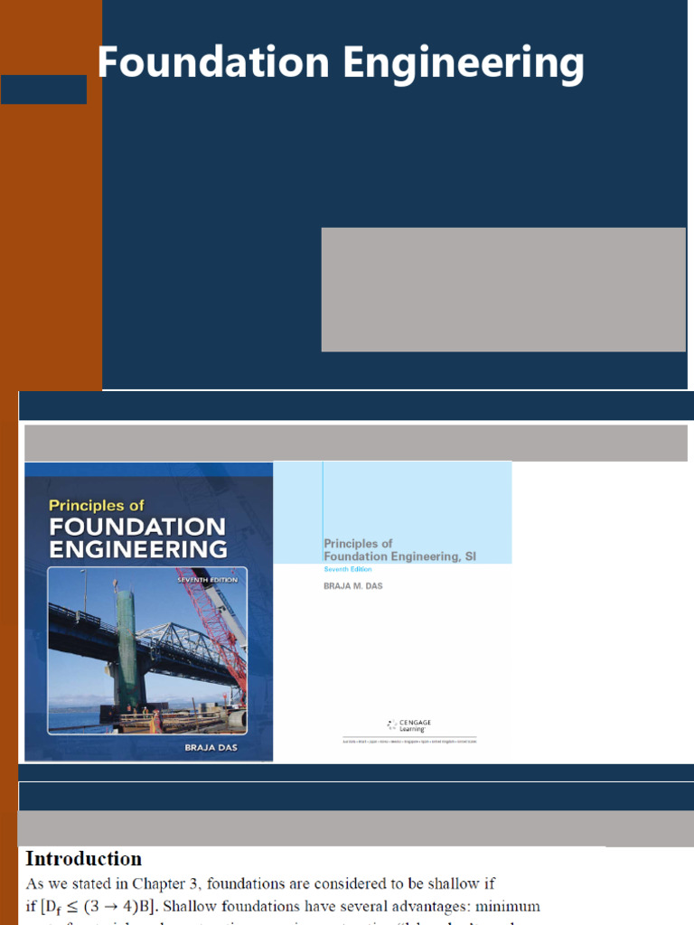 Foundation Engineering CH6 Lesson1 | PDF | Foundation (Engineering) | Structural Engineering