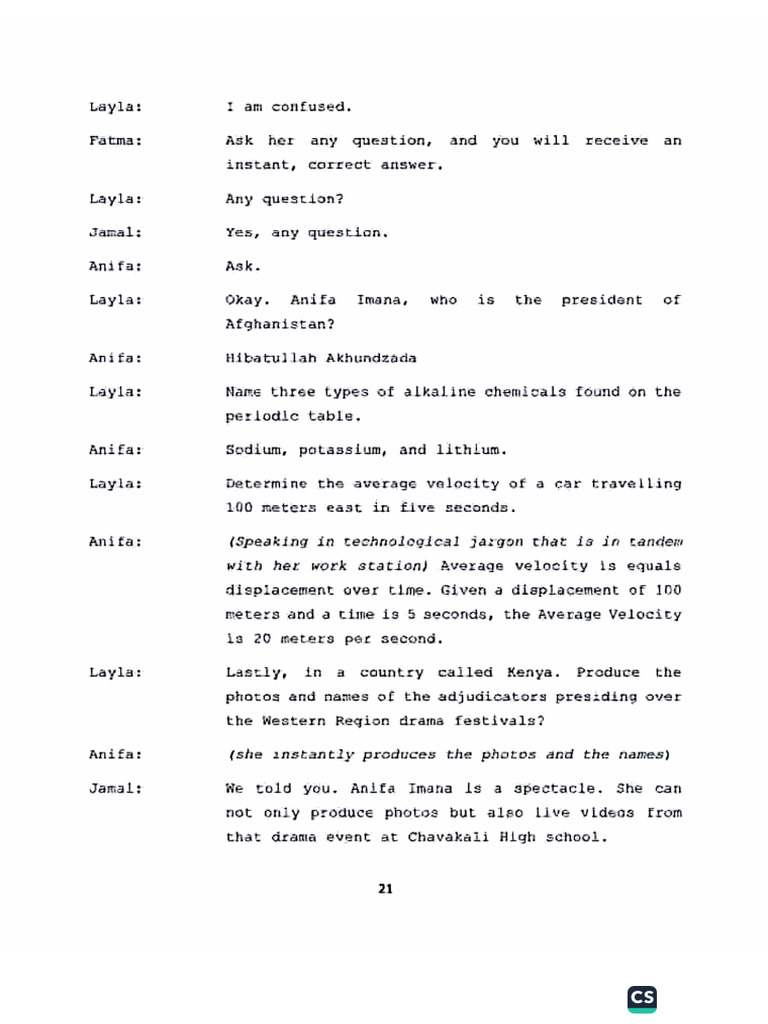 Echoes of War Script. Page 21-40 | PDF