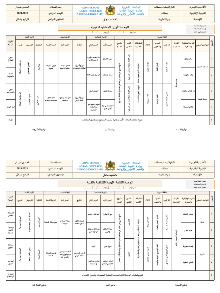 4APG - Rep Sequentielle ARABE - Jevn | PDF