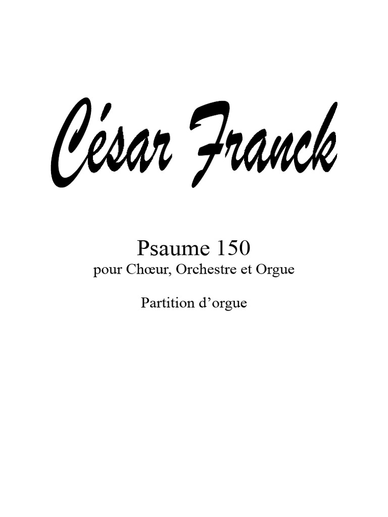 Orgue | PDF