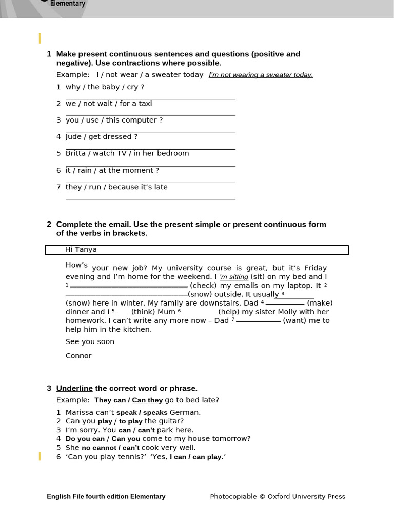 Grammar Basic II Intensive - 202..... | PDF