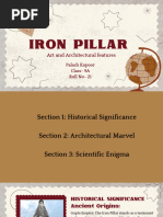 Iron Pillar, Mehrauli - Art and Architectural Features | PDF | Social Science | Art