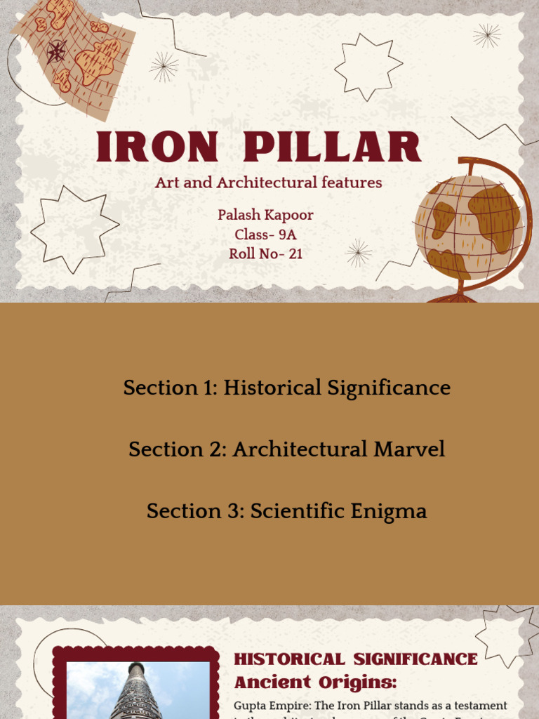 Iron Pillar: Architectural Significance | PDF | Metallurgy