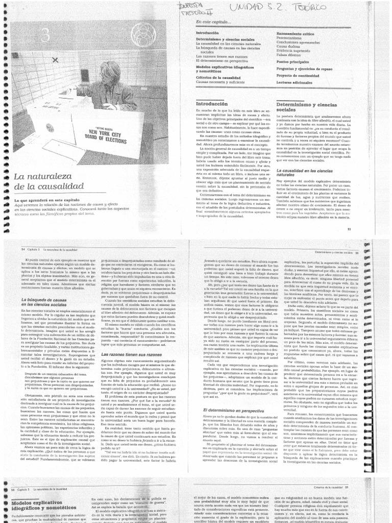 Babbie - La Naturaleza de La Causalidad. U5.2 | PDF