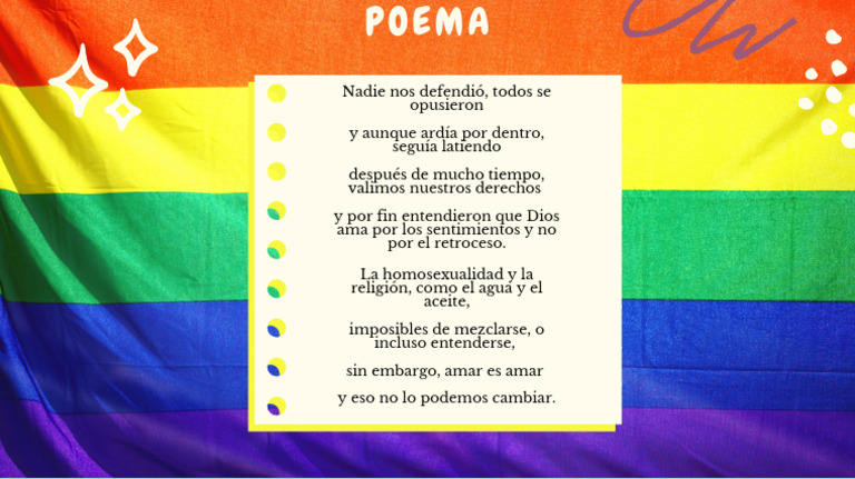 Poema Comunidad LGBTIQ | PDF
