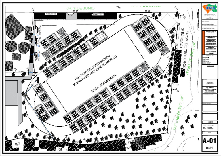 PLANTEMIENTO SAM PLANTA TOPOPGRAFICO-Layout1 | PDF
