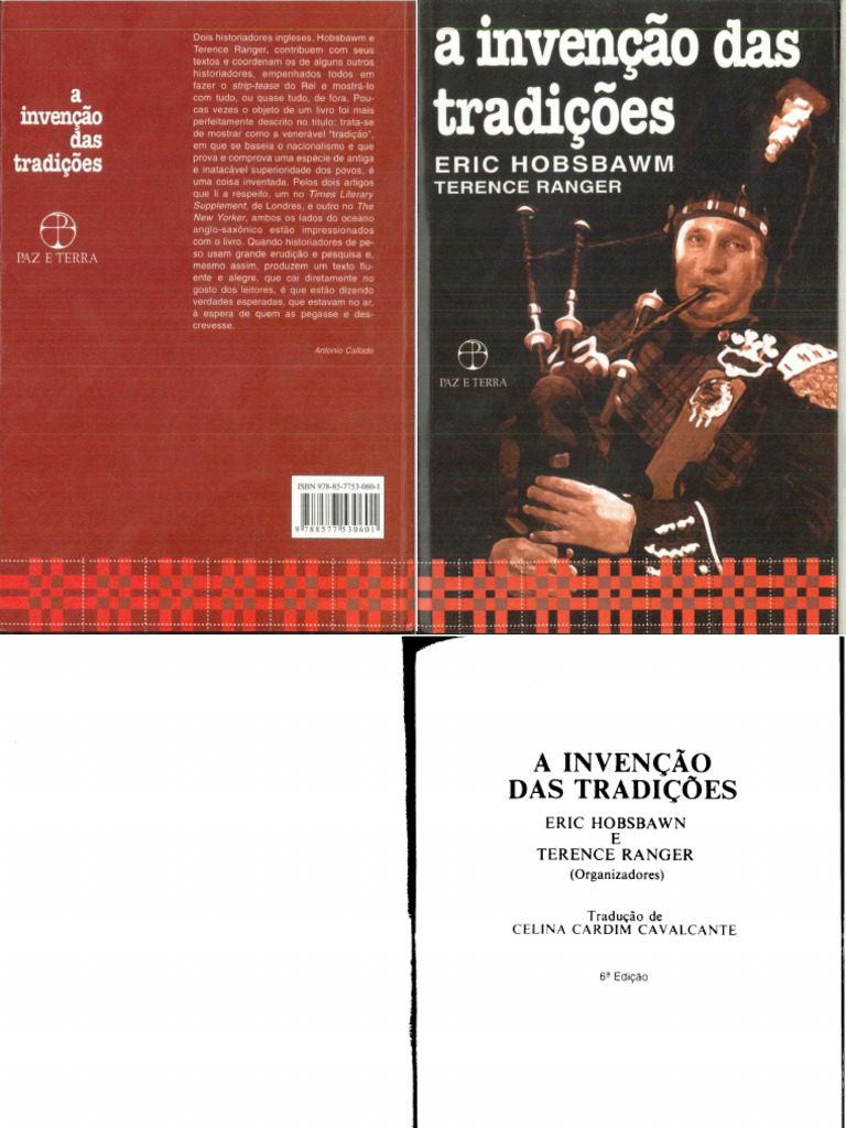 Eric Hobsbawm - Terence Ranger - A Invenção Das Tradições-Paz e Terra ...