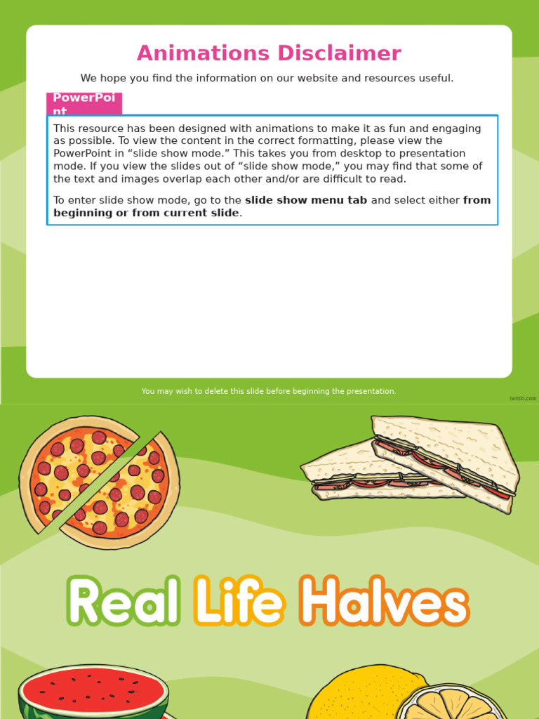 Us N 235 Us Real Life Halves Powerpoint - Ver - 1 | PDF