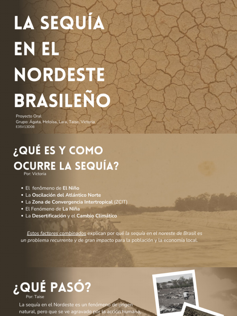 Sequía en Nordeste | PDF