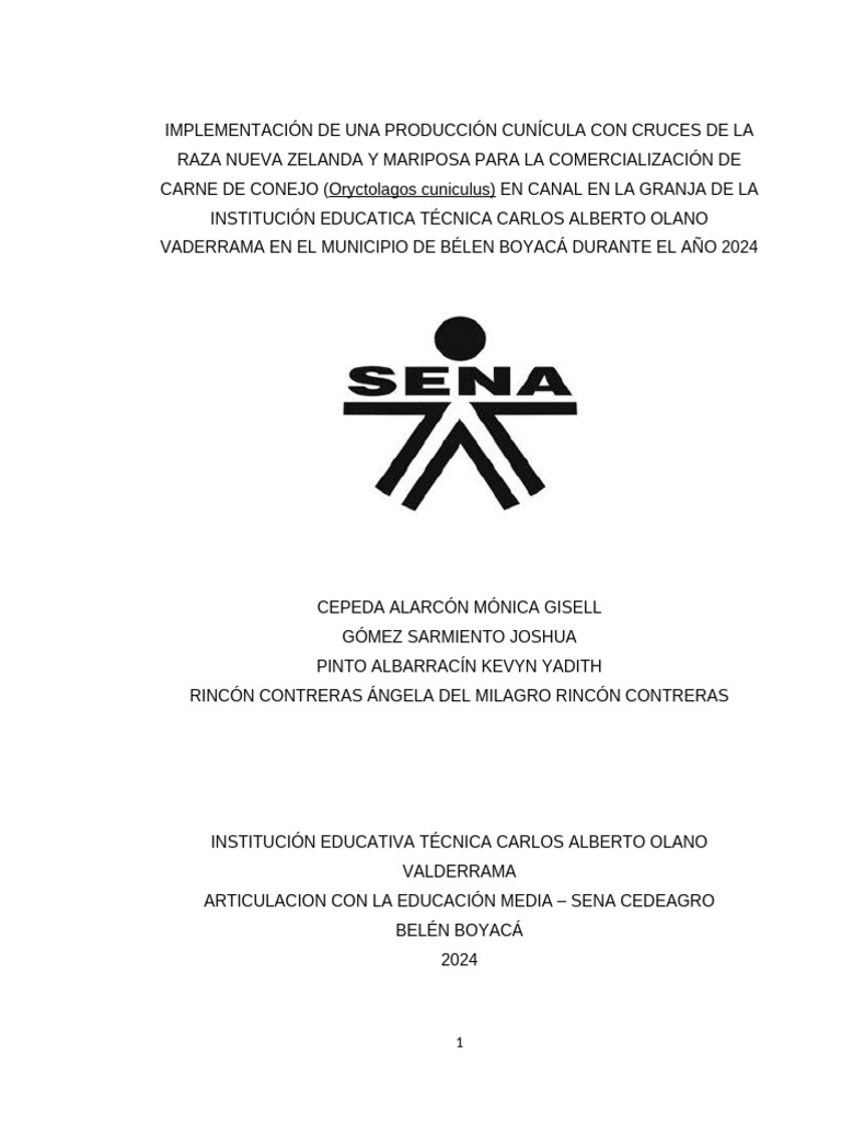 Bunny Barns S.a.S Corregido. | PDF | Carne | Agua