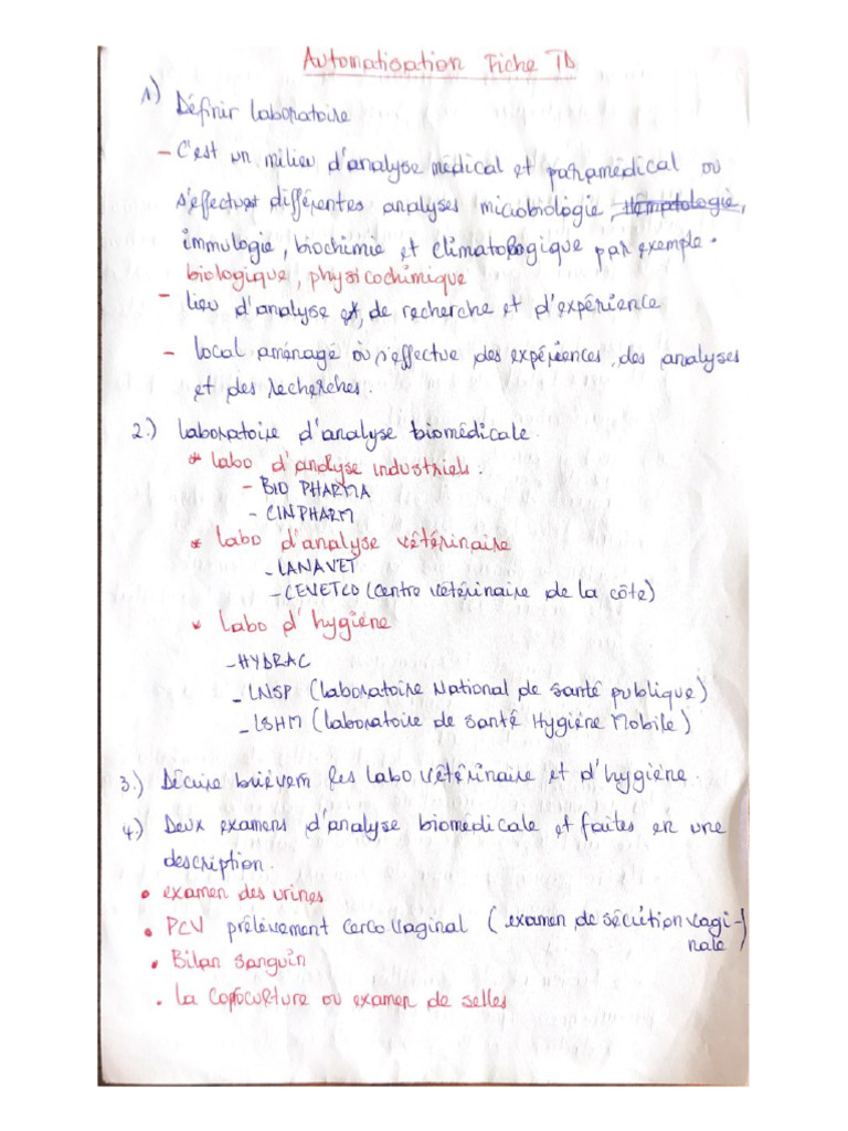 PDF 1 Automatisation | PDF