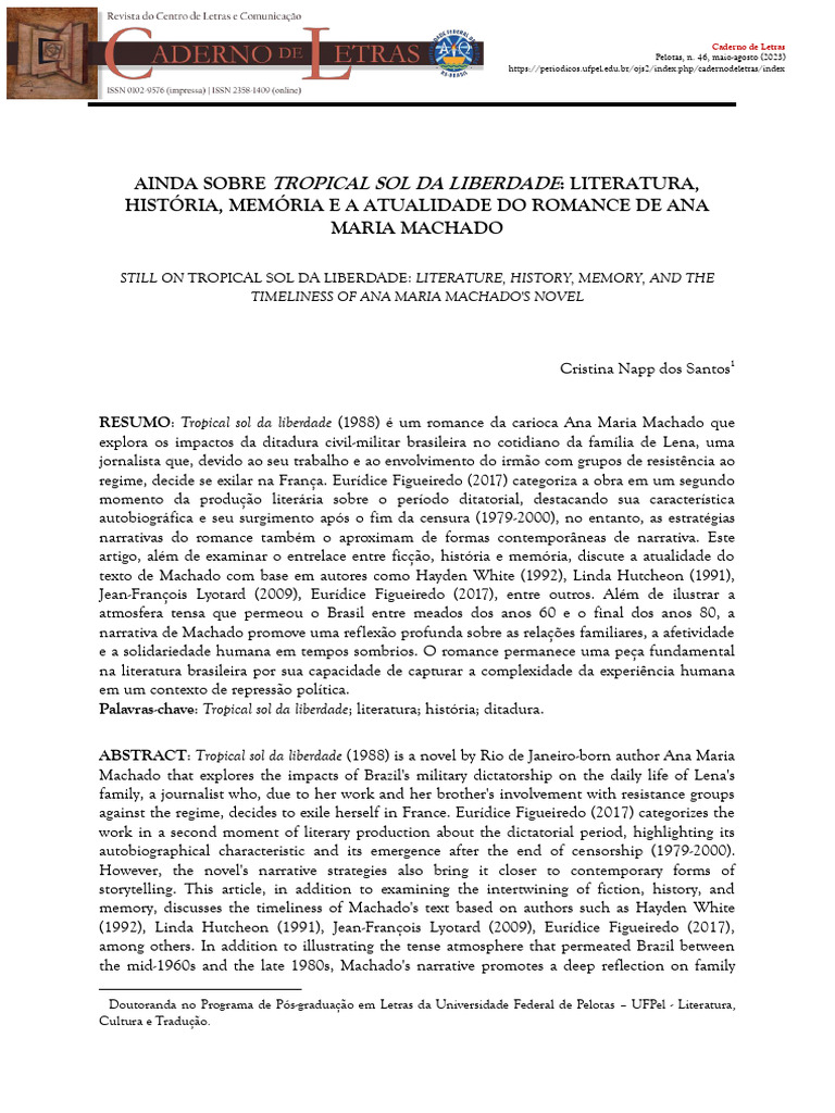 27536-Texto do artigo-102168-2-10-20240825 (1) | PDF | Narrativa | Família