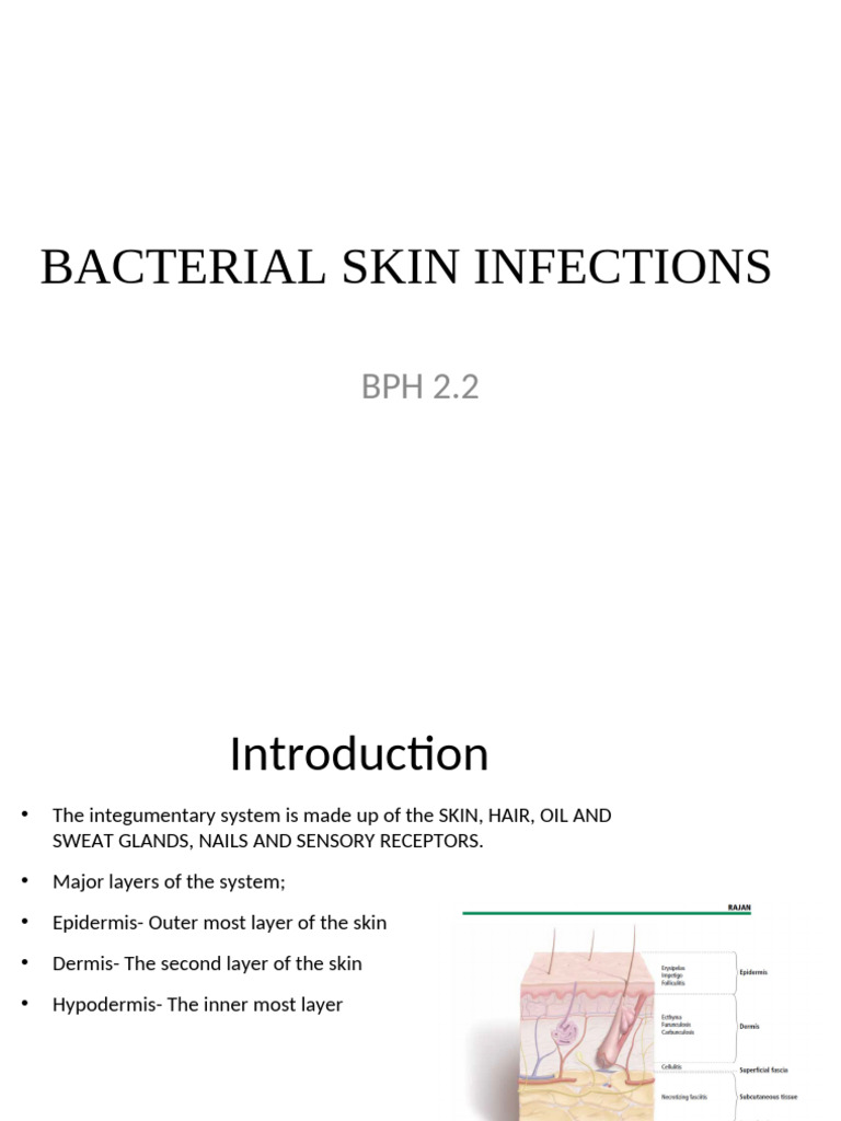 Bacterial Infections of The Skin | PDF | Medical Specialties | Clinical ...