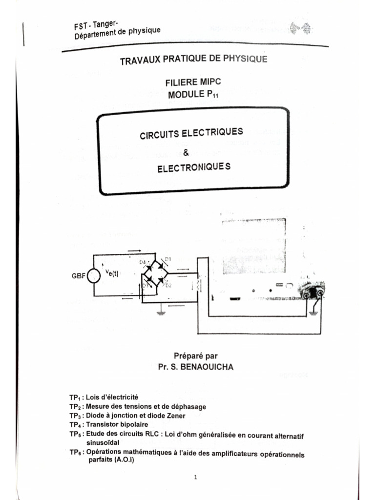 TP Circuit | PDF