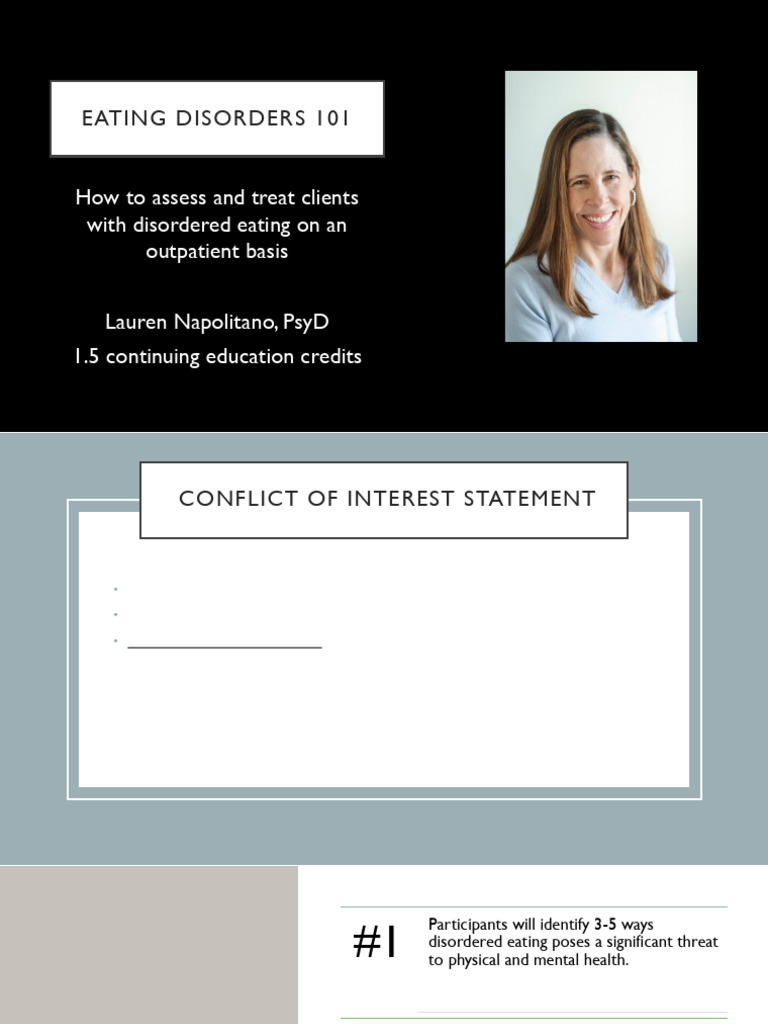 Eating Disorders 101 - Spring Health Presentation FINAL | PDF | Eating ...