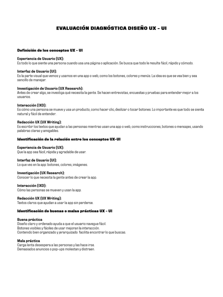 Diseño Ux - Ui | PDF