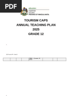 Grade 11 Pat Day 2 QP | PDF | Tourism