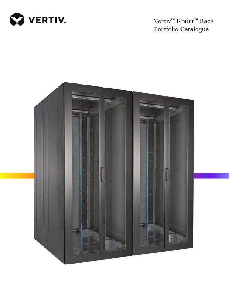 Vertiv Knurr Rack Portfolio Catalogue Emea en | PDF | Door
