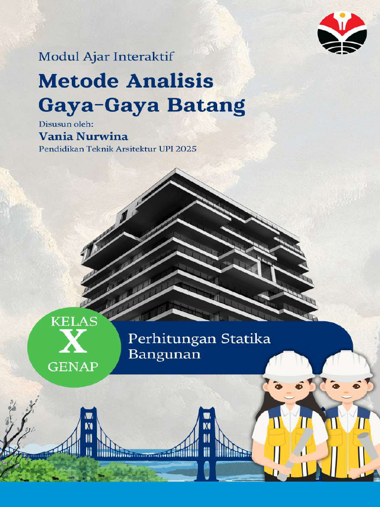 E-Modul Pembelajaran Metode Analisis Gaya-Gaya Batang | PDF