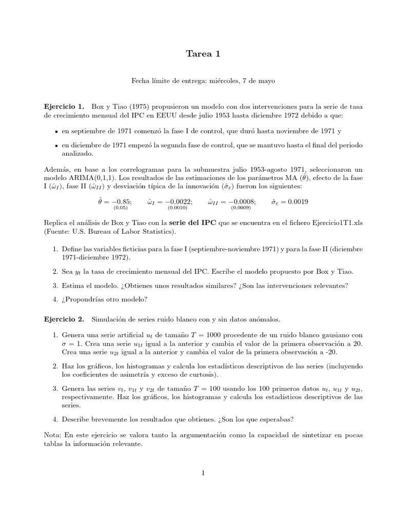 Macroeconometria | PDF | Matemáticas Aplicadas