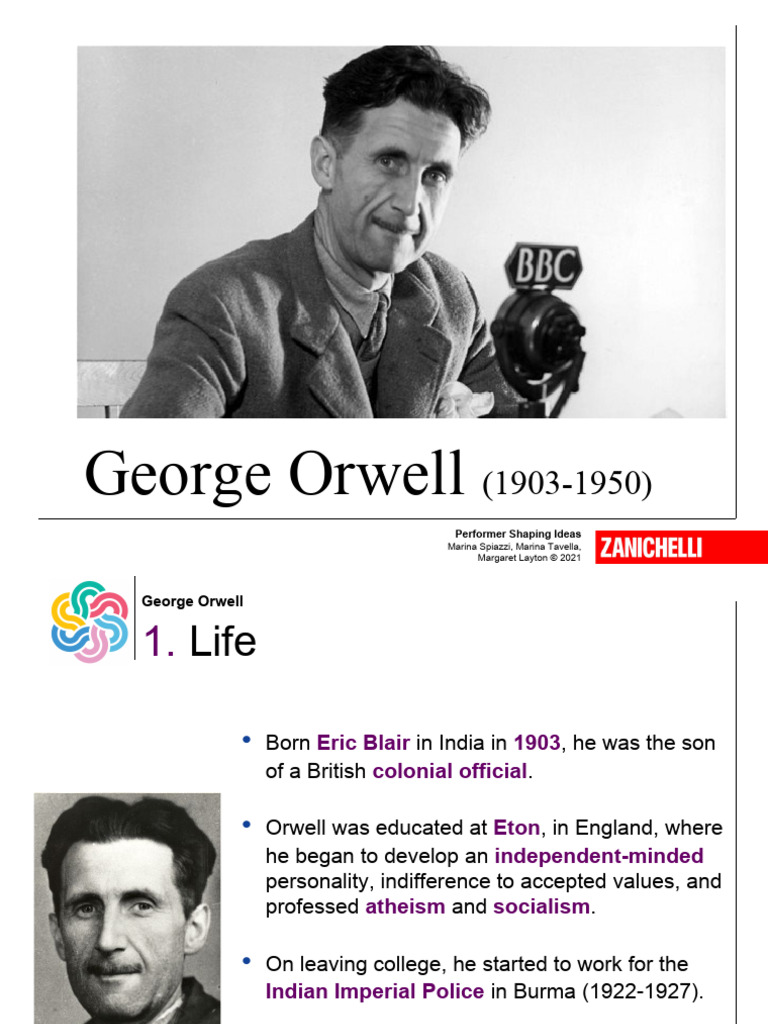 George Orwell: Life and Works Overview | PDF | George Orwell