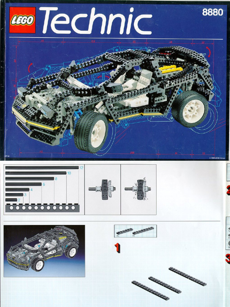 Bouwtekening - 8880 Lego | PDF